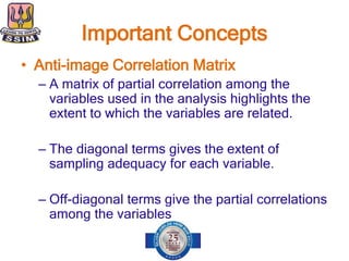 Exploratory factor analysis | PPTX