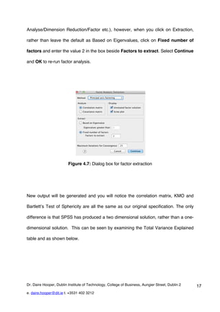 Exploratory Factor Analysis | PDF