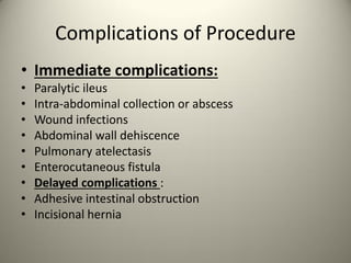 Exploratory laparotomy | PDF