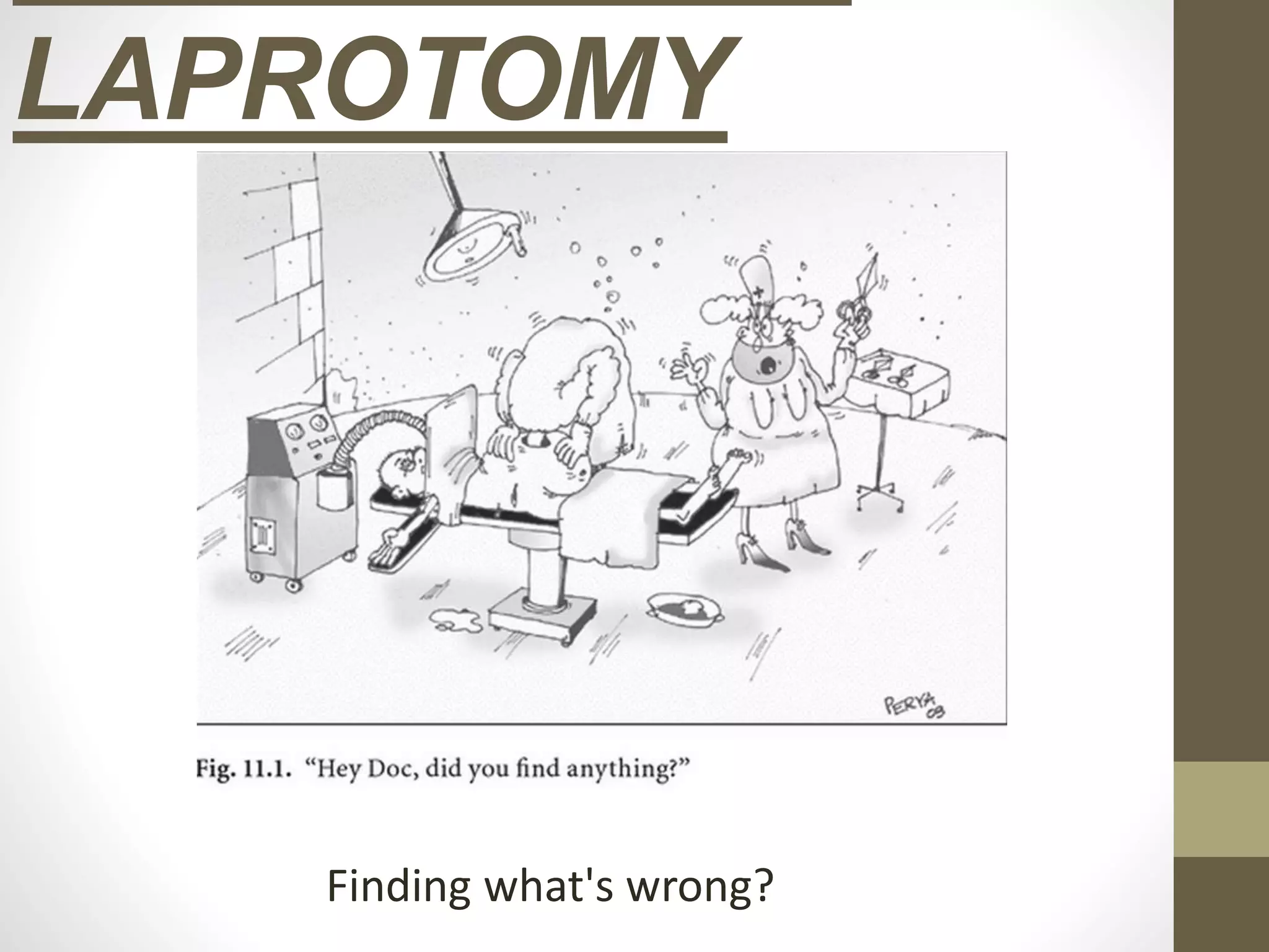Exploratory laprotomy | PPTX