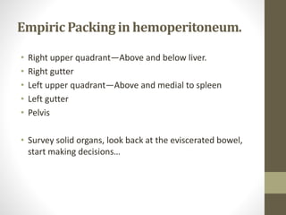 Exploratory laprotomy | PPTX