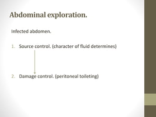 Exploratory laprotomy | PPTX