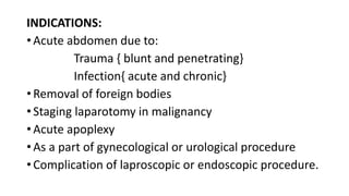 EXPLORATORY LAPROTOMY indications and procedure.pptx