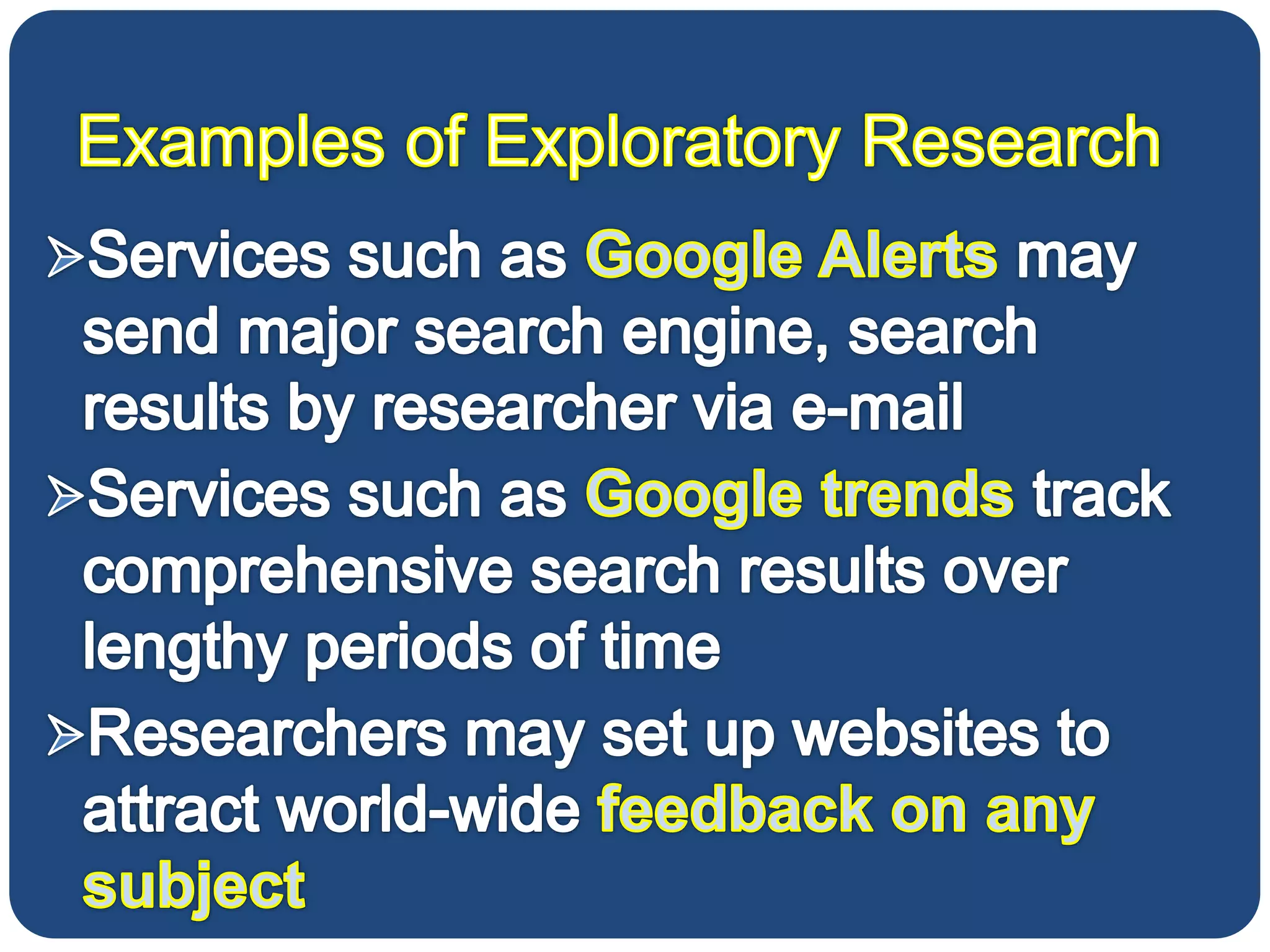 Exploratory Research Design - Meaning and Methods | PPTX