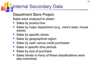 Exploratory research design secondary data | PPT