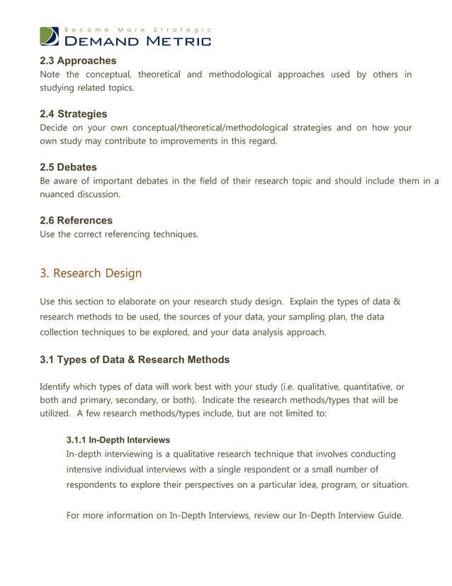 Exploratory Research Plan Template | PDF | Science