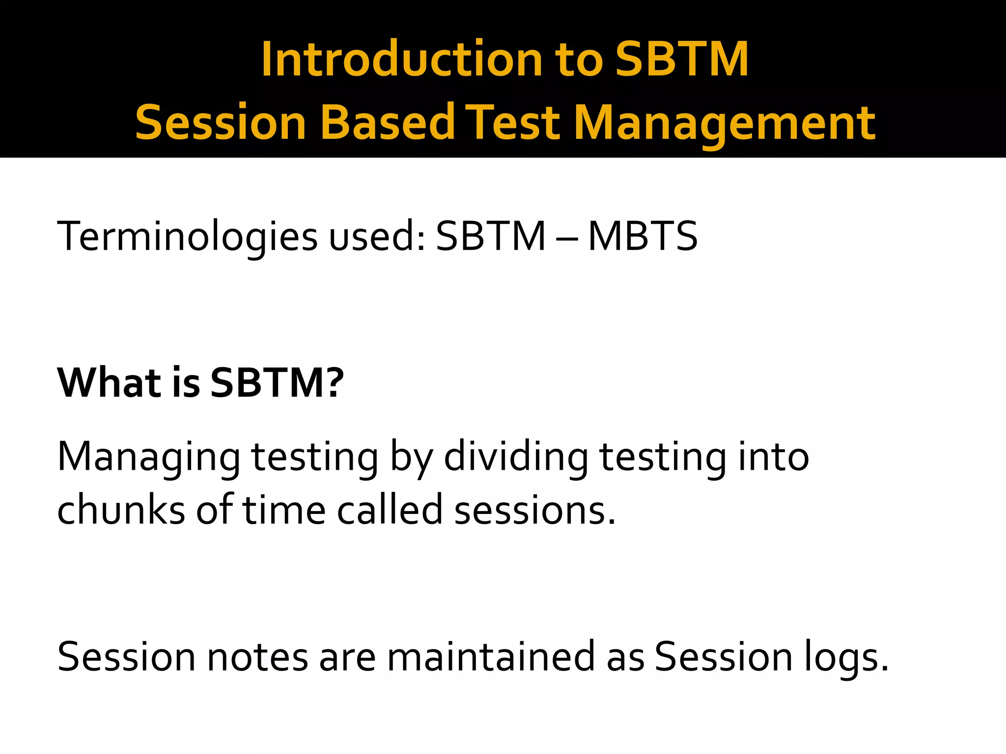 Exploratory testing | PPT
