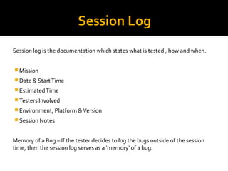 Exploratory testing | PPT