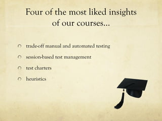 Exploratory testing for devs, testers, and you | PPT