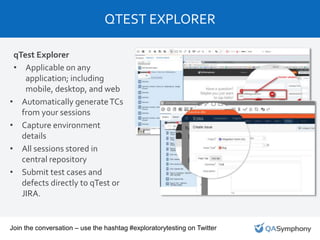 Exploratory Testing with JIRA | QASymphony Webinar | PPT