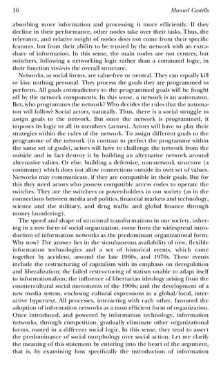 Exploratory theory network_society_castells | PDF