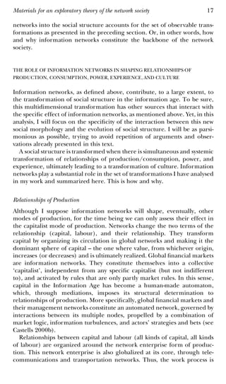 Exploratory theory network_society_castells | PDF