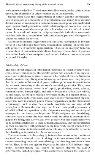 Exploratory theory network_society_castells | PDF