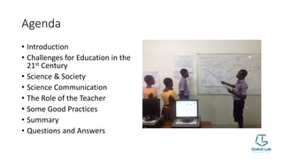 Communicating Science in the Classroom: The Role of Teachers | PPT