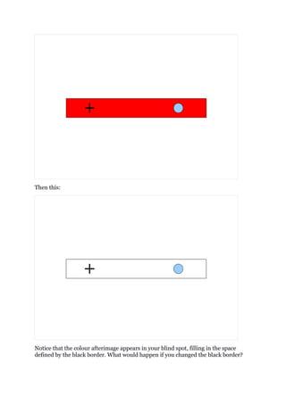 Explore your-blind-spot | PDF | Eye and Vision Conditions | Diseases and Conditions