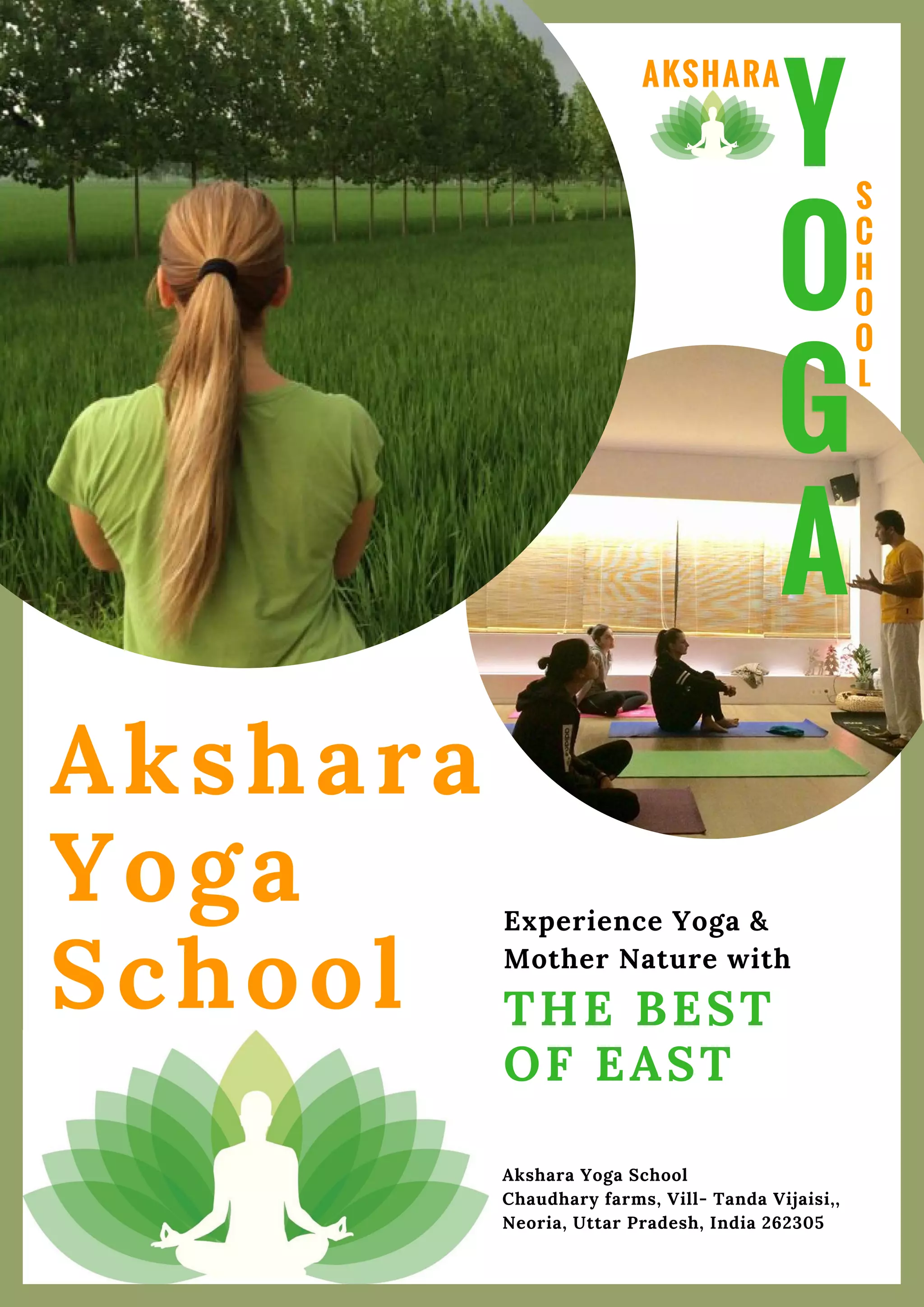 Akshara Yoga School Brochure | PDF | Hinduism | Religion & Spirituality