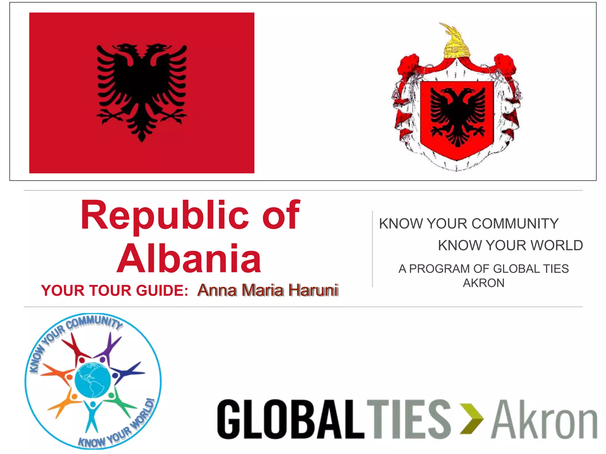Explore Albania know your world 2019 | PPTX