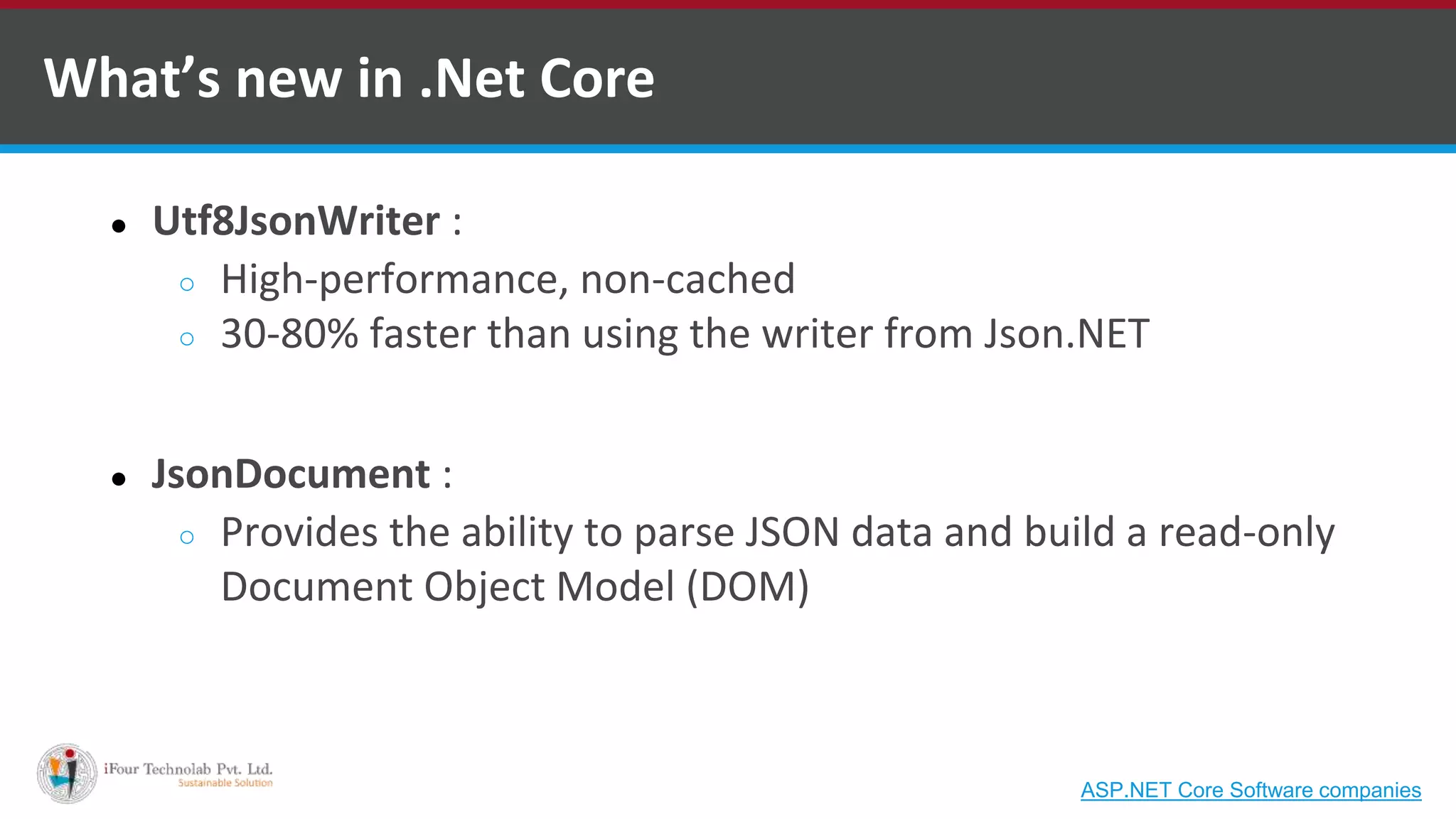 Explore asp.net core 3.0 features | PPT