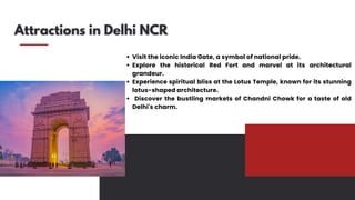 Explore Delhi NCR Attraction and Suraj Kund Mela this February | PDF