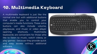 Explore Different Types of Keyboard- A Complete Guide | PPT