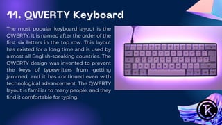 Explore Different Types of Keyboard- A Complete Guide | PPT