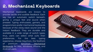 Explore Different Types of Keyboard- A Complete Guide | PPT