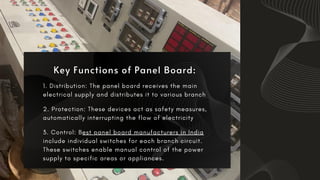 Explore Different types of Panel Boards in India.pdf