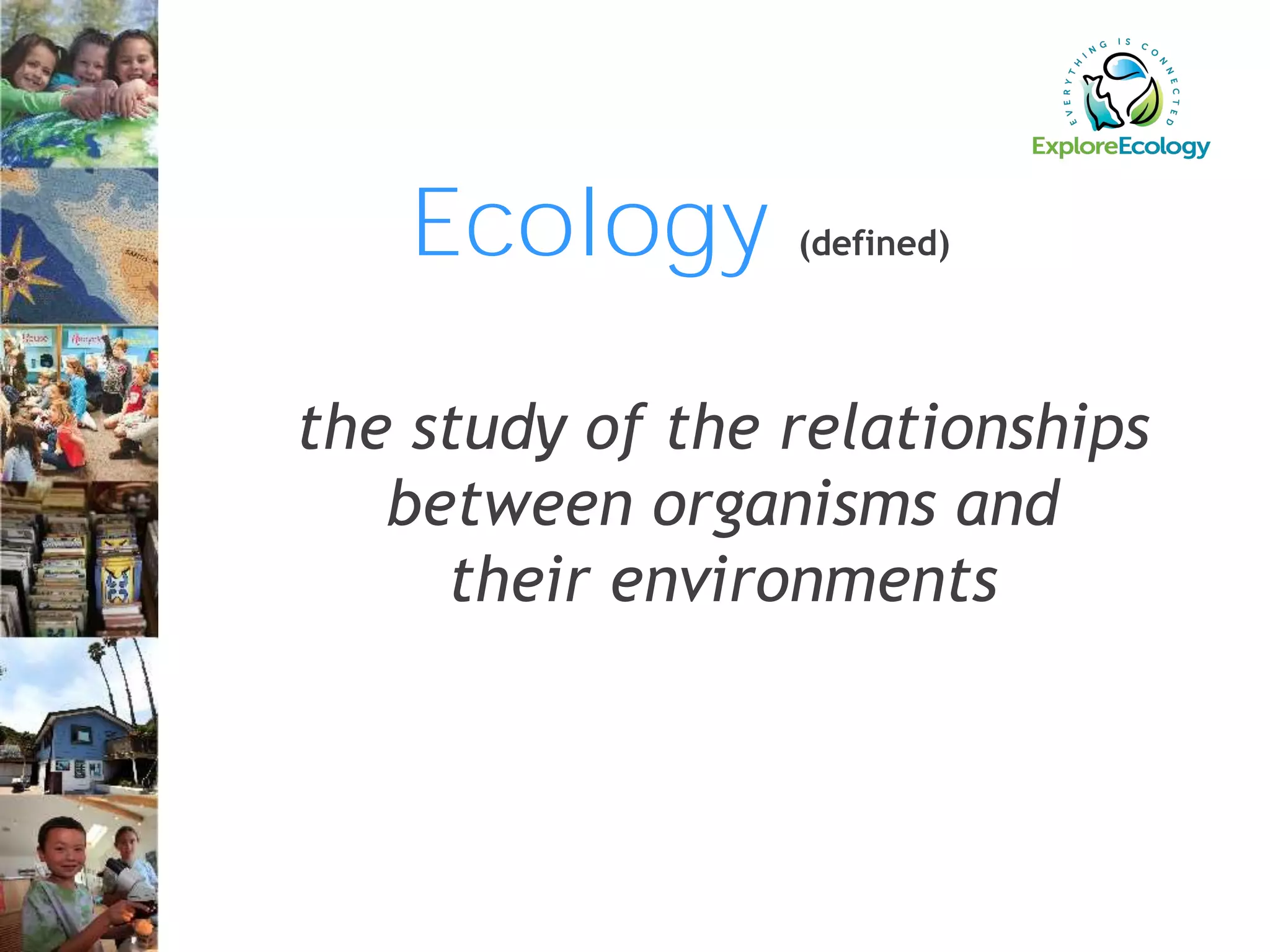 Explore ecology powerpoint | PPT