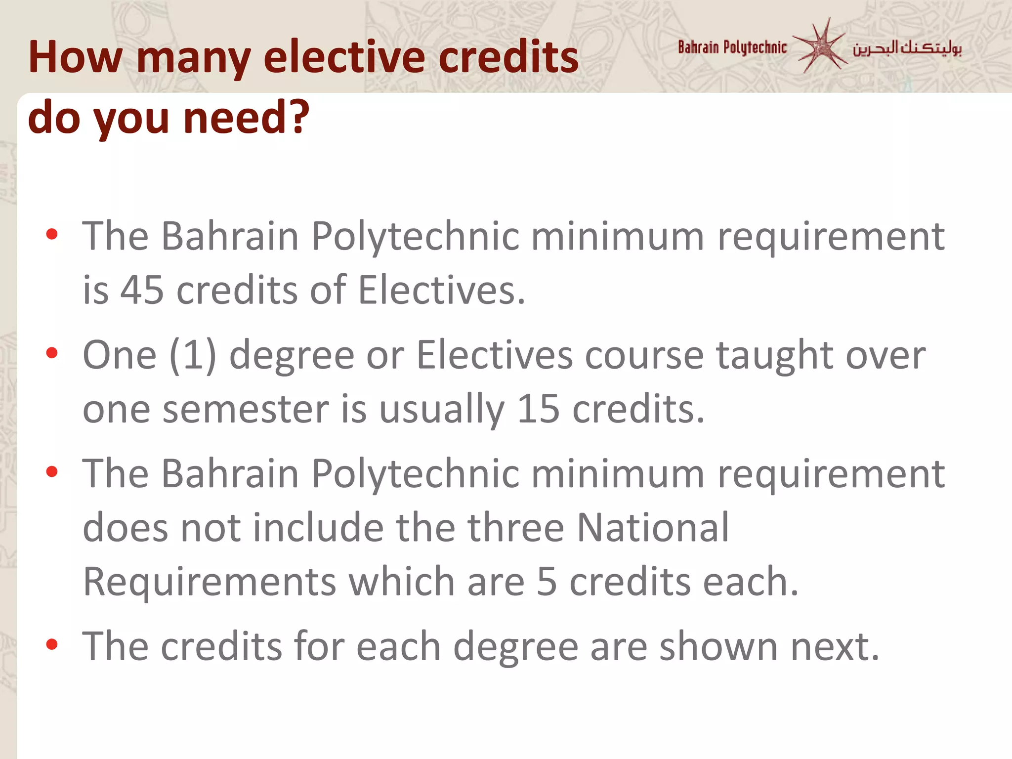 Explore Electives Presentation | PDF