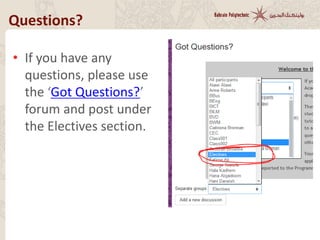 Explore Electives Presentation | PDF