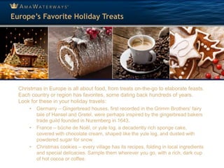 Explore europe’s holiday traditions and christmas markets | PPT