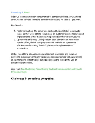 Explore how serverless architecture boosts time-to-market & innovation.pdf | Free Download