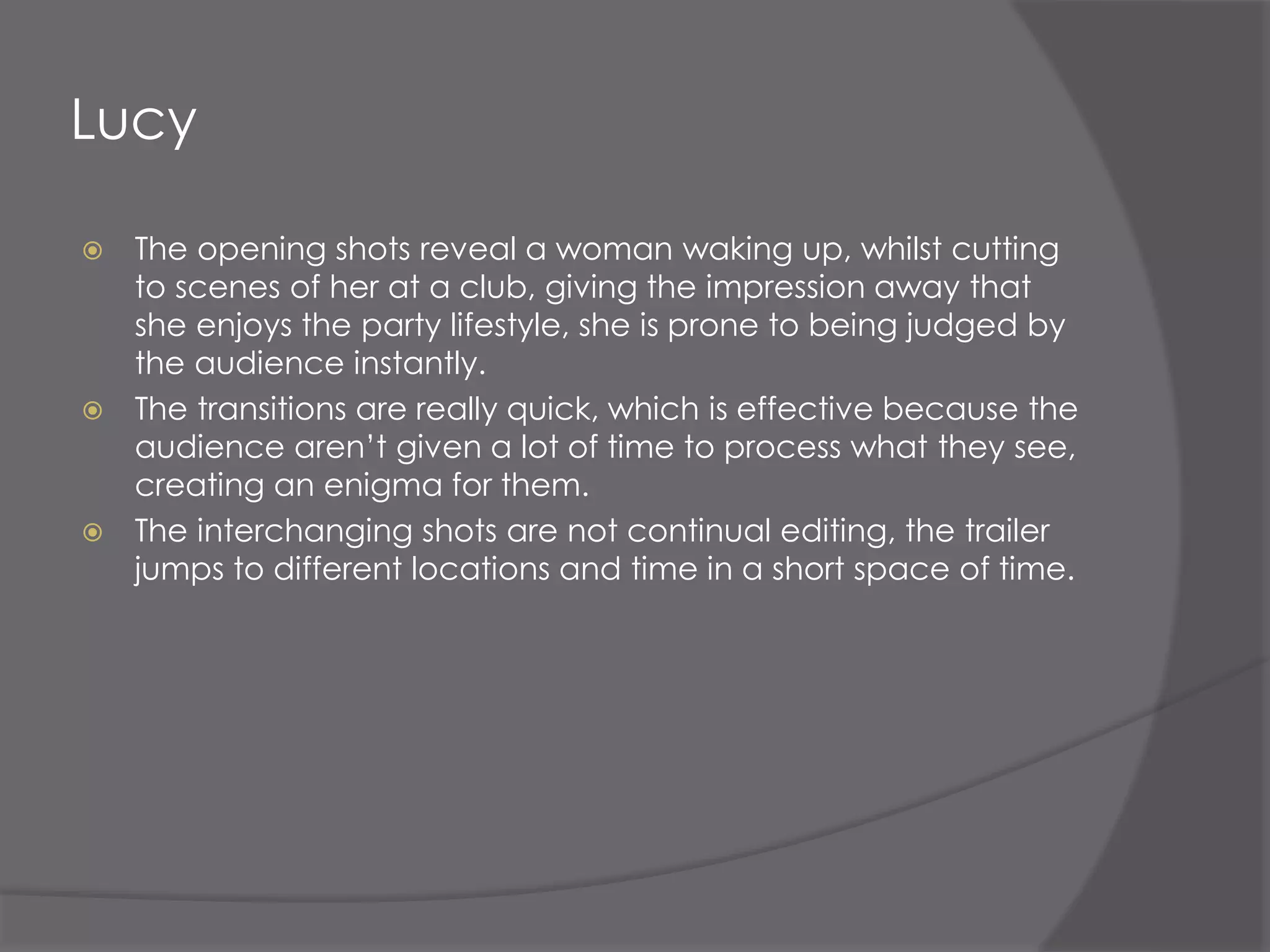 Structure and components of film trailers | PPT