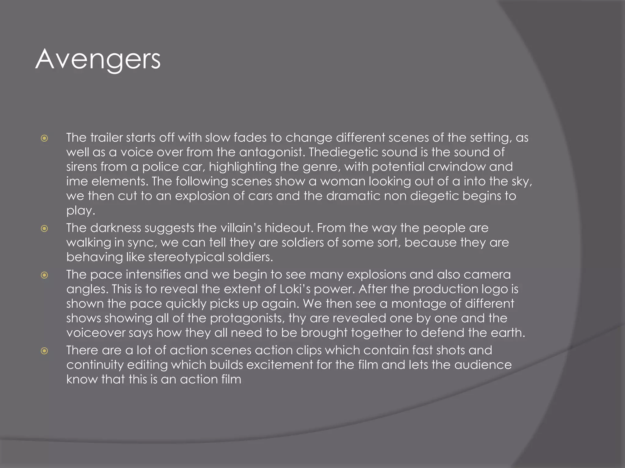 Structure and components of film trailers | PPT