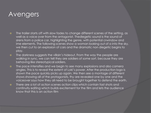 Structure and components of film trailers | PPT