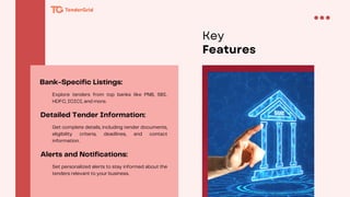 Explore Indian Bank Tenders at Tender Grid | PPT