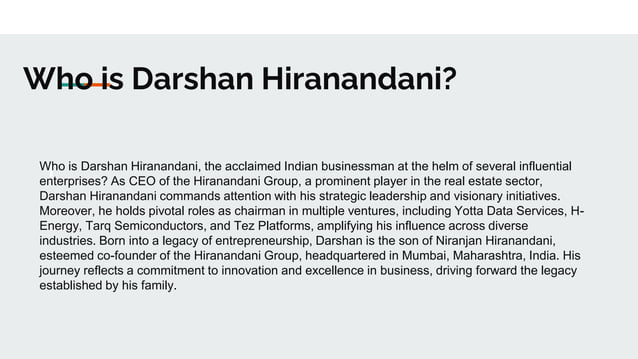 Explore Journey Of Darshan Hiranandani.pptx