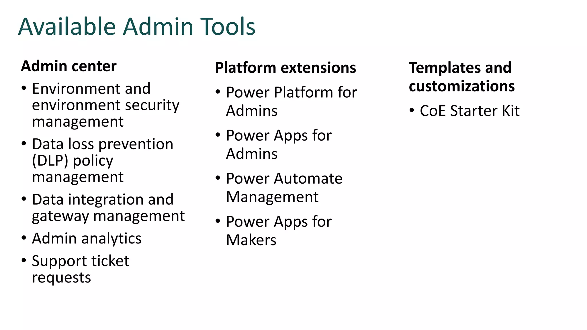 Explore Microsoft Power Platform Center of Excellence | PPTX