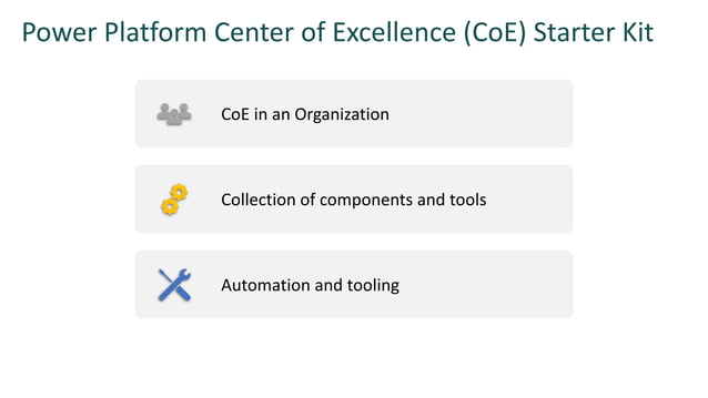 Explore Microsoft Power Platform Center of Excellence | PPTX | Cloud ...