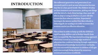 Explore new age learning formats with Best school in Chhattisgarh pdf.pdf