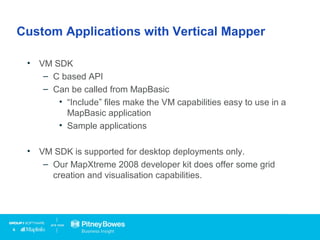 Explore new dimensions with MapInfo Vertical Mapper | PPT