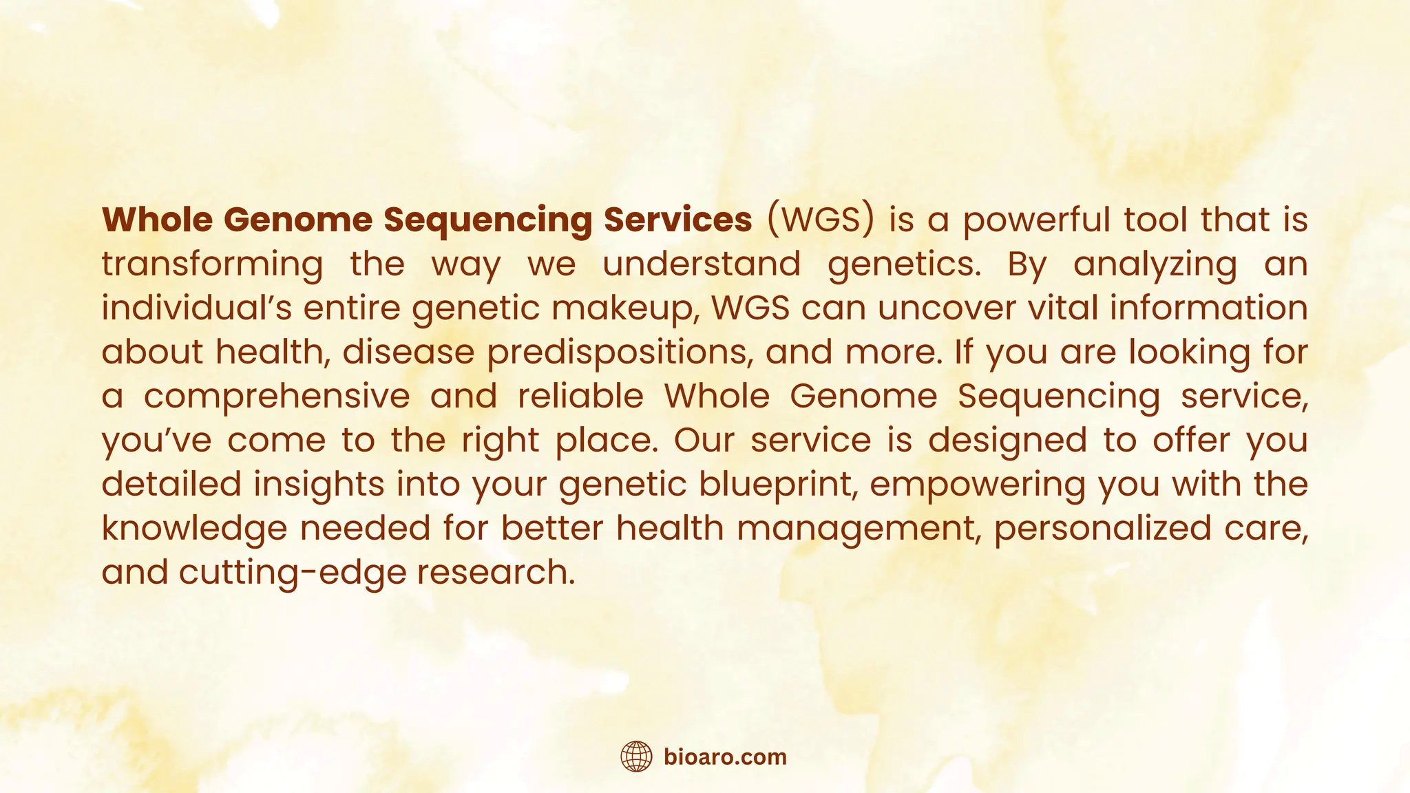 Explore Our Whole Genome Sequencing Service Today.pdf