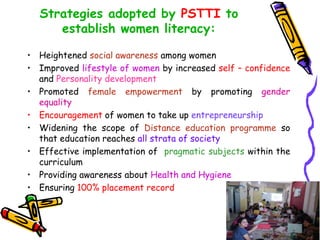 Preschool Teachers Training Institute - Explore PSTTI | PPTX ...