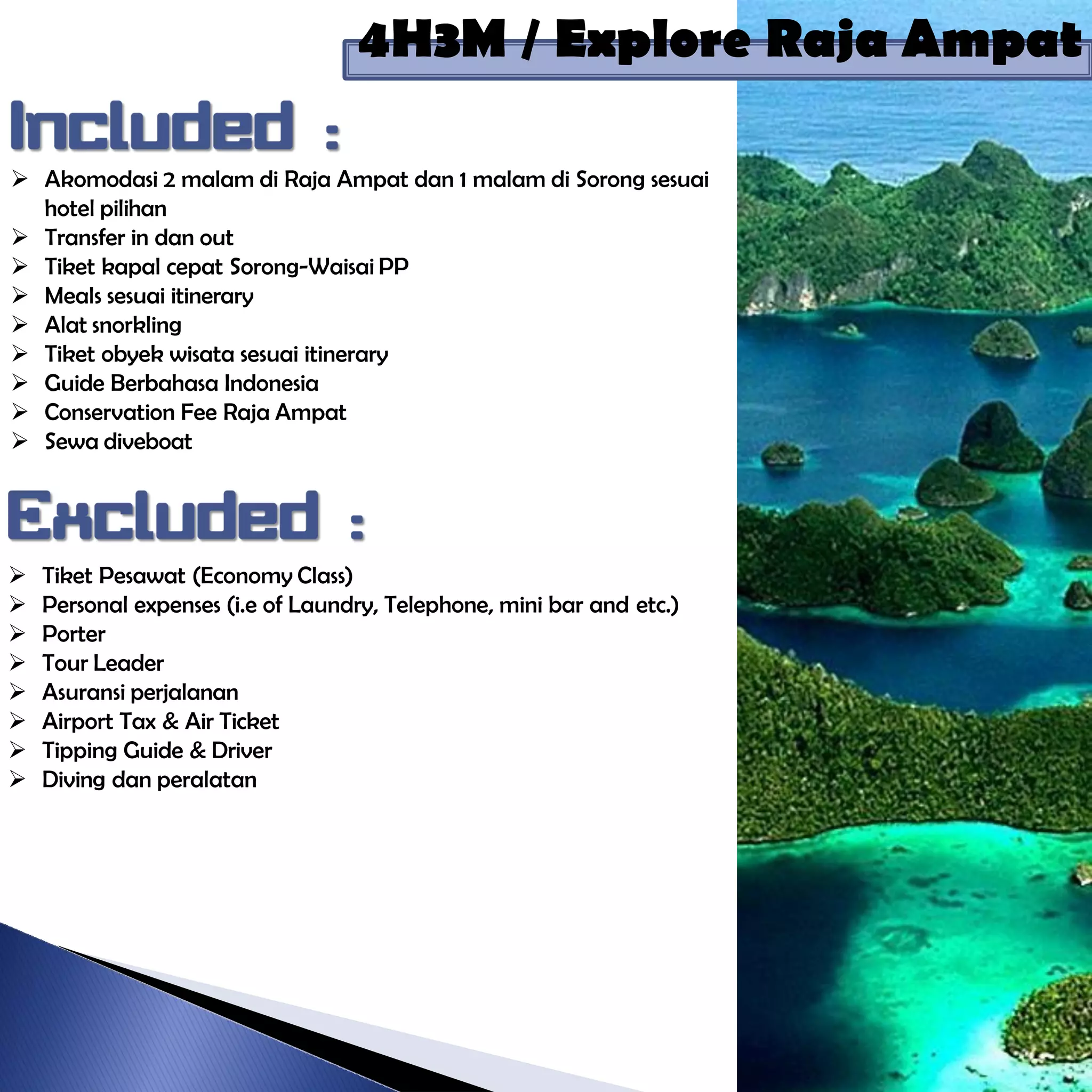 Explore raja ampat 2017 | PDF