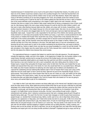 Kim's Explore response iqbal novel study | DOCX