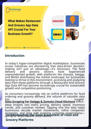 Explore Restaurant And Grocery App Data API Solutions.pptx