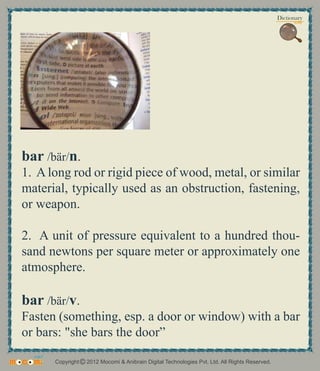 Dictionary – Mocomi.com
