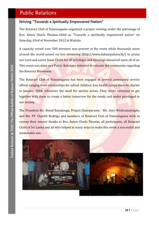 Explore Rotaract RI 3220 issue 2 | PDF