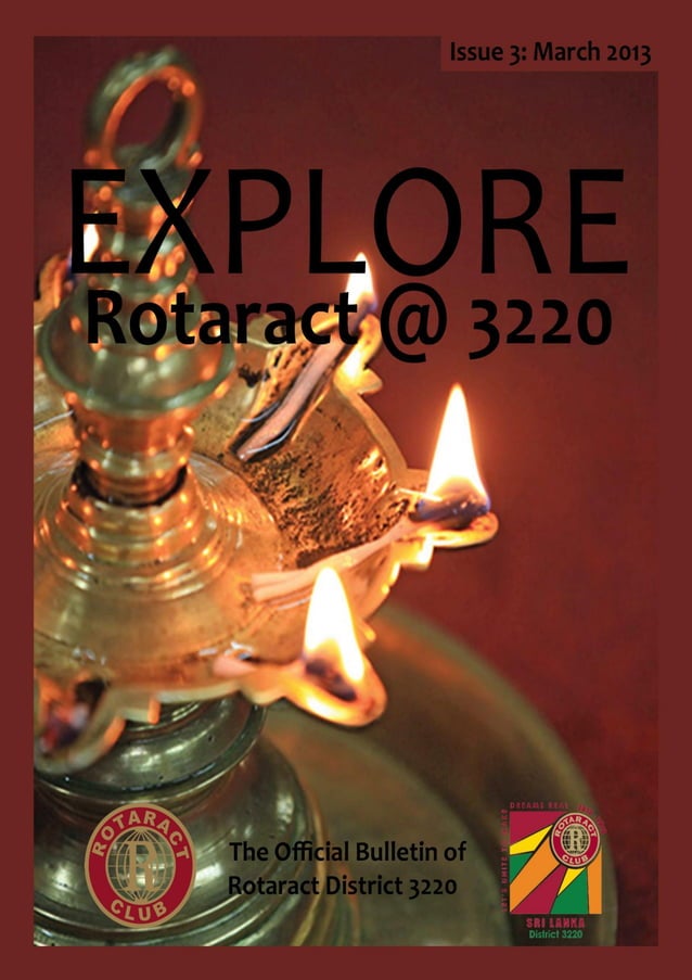 Explore Rotaract District 3220 - Issue 3 | PDF