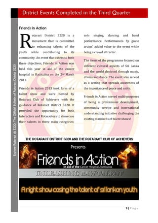 Explore Rotaract District 3220 - Issue 3 | PDF